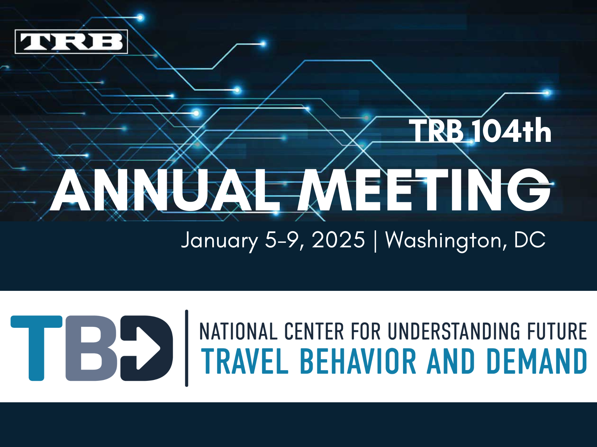 TBD National Center – USDOT National Center for Understanding Future ...